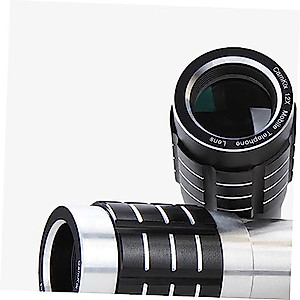 NOLITOY 2pcs Smartphone Phones celulares Smartphone Phone Stand Tripod Phone fisheye Lens 10x Macro Lens for Cell Phone Clip-on Cell Phone Lens 12X Mobile Phone Lens Telescope Lens Suite