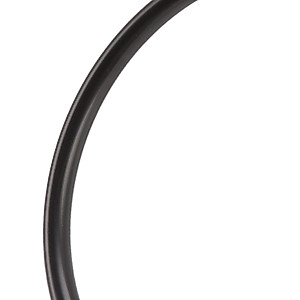 Towel Rings, Bathroom Wall Mounted Round Towel Rack Black Antique Round Towel Holder Bath Hand Towel Rack for Home