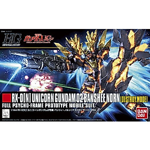 Bandai Hobby HGUC #175 02 Banshee Norn Unicorn Gundam Model Kit (1/144 Scale) (BAN189503)
