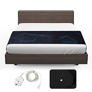 Grounding Mat for Bed with Elastic Band, Grounding Mat Earthing Mat for Improving Sleep, Better Working and Help with Anxiety, Anti-Dirty Ground Mat for Foot Therapy (27 * 71 inch)