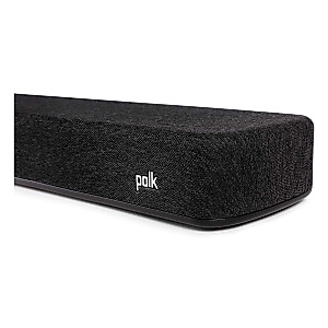 Polk Audio React Sound Bar, Dolby & DTS Virtual Surround Sound, Next Gen Alexa Voice Engine with Calling & Messaging Built-in, Expandable to 5.1 with Matching React Subwoofer & SR2 Surround Speakers