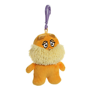 Aurora® Whimsical Dr. Seuss™ The Lorax Stuffed Animal - Magical Storytelling - Literary Inspiration - Orange 4 Inches