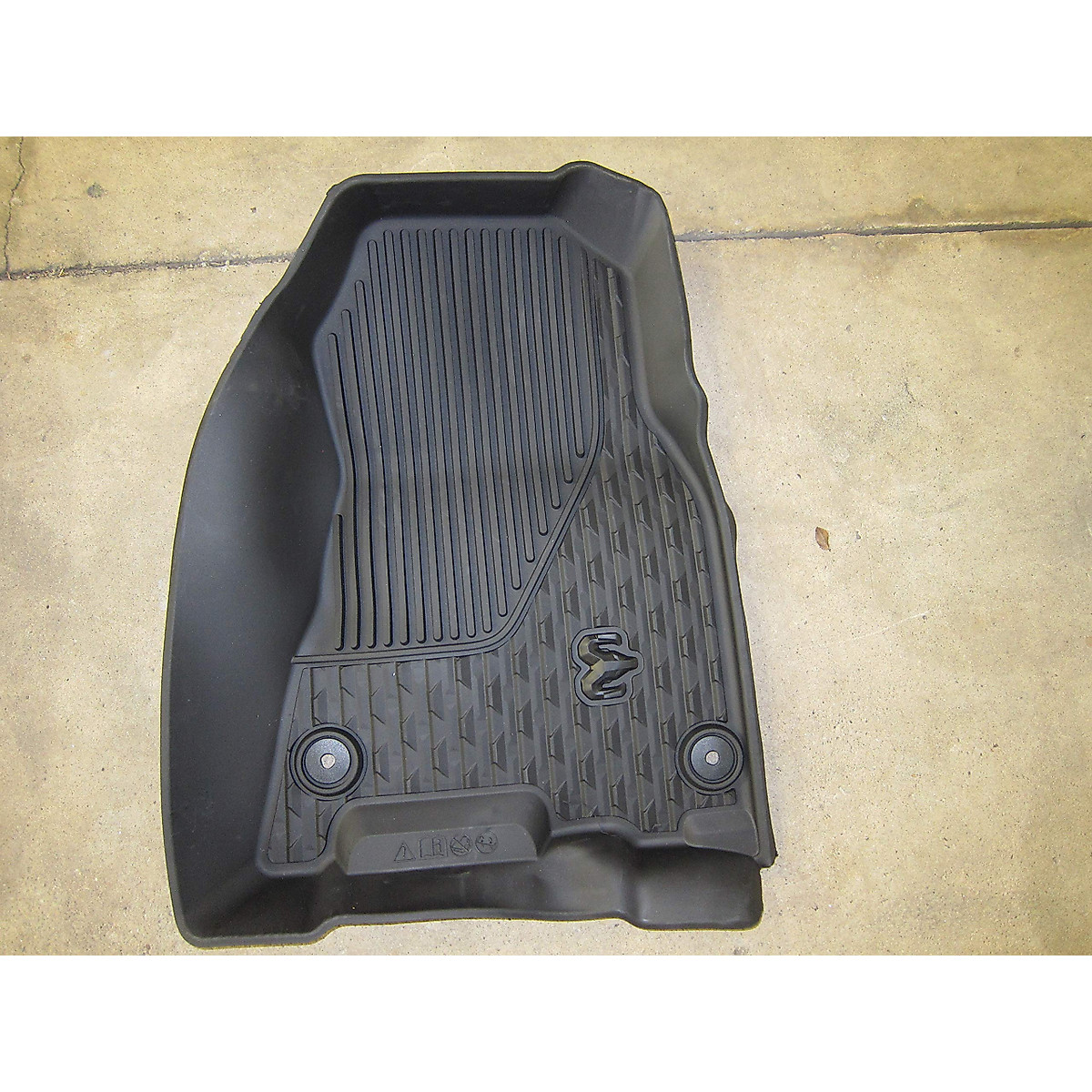 2019 Dodge Ram DT Crew Cab Black All Weather Slush Mats Floor Liner Mopar OEM