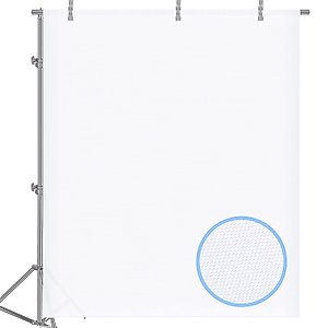 Neewer 2 Yard x 60 Inch/1.8M x 1.5M Polyester White Seamless Diffusion Fabric for Photography Softbox,Light Tent and Lighting Light Modifier