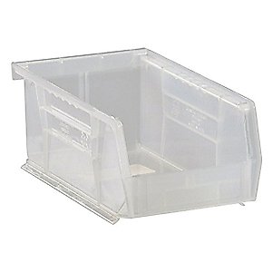 Quantum Storage Systems QUS220CL Storage Bins, Clear, 24 Pack