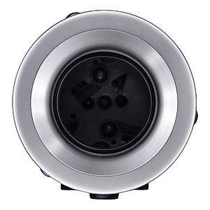 Waste Maid 10-US-WM-058-3B Garbage Disposal Anti-Jam Stainless Steel Food Waste Grinding System, 1/2 HP Economy, Black