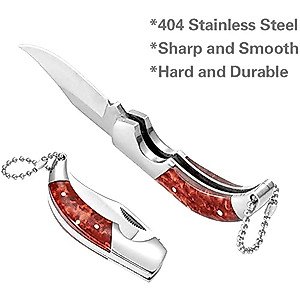 EZKIT Pocket knife, Small Pocket Knife for Men and Women, Blade Length 2in