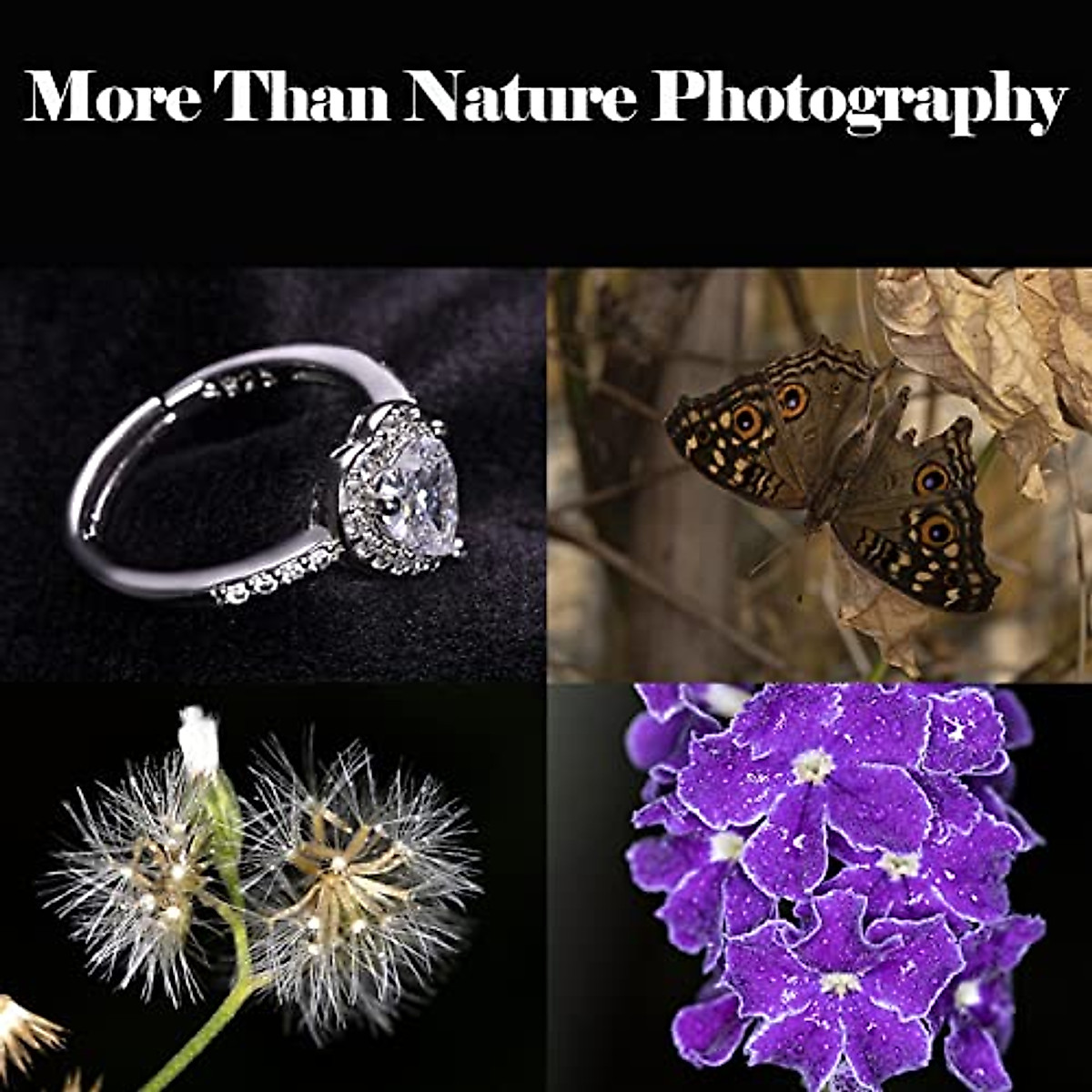 Godox ML-150II ML150II Macro LED Ring Flash Speedlite GN12 0.1-2s Recycle Time 5800K±200K for Sony Canon Nikon Fuji Olympus Panasonic DSLR Cameras for Video Production, Animal and Plant Photography