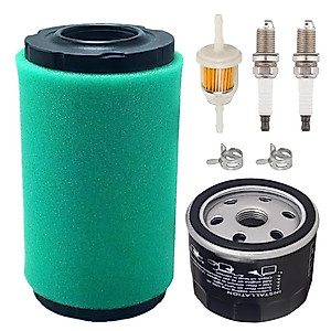 Gewxgzo 793569 Air Filter 793685 Pre Filter Tune Up Kit for B&S 33R877 31Q777 331777 Craftsman LT2000 YT3000 JD GY21055 MIU11511 LA115 LA125 D100 D110 D120 Mower Tractor