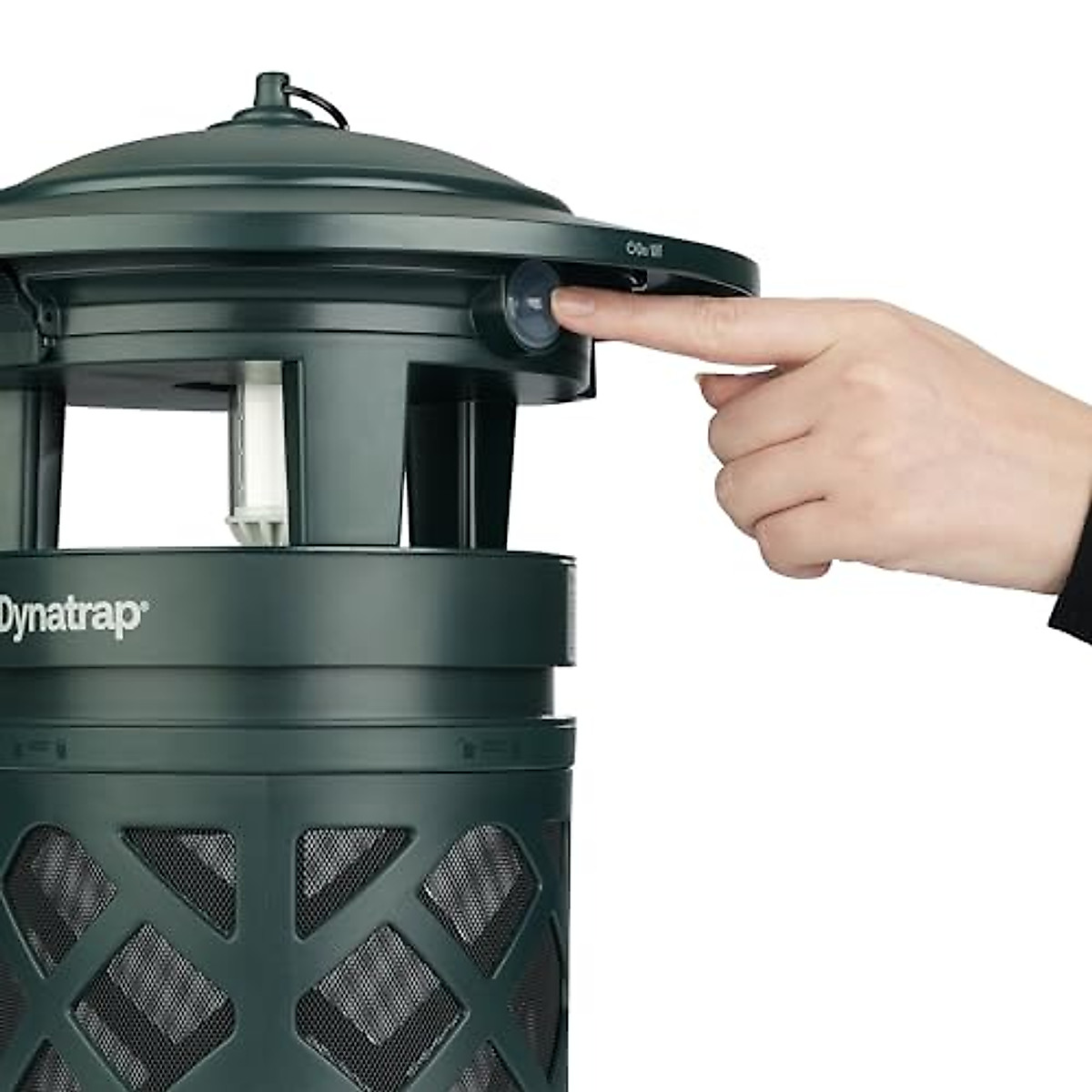 DynaTrap DT2030-GRSR 1 Acre Mosquito & Flying Insect Outdoor Trap and Killer – Kills Mosquitoes, Flies, Wasps, Gnats, & Other Flying Insects - Bug Zapper Alternative – Green