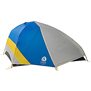 Sierra Designs Meteor Lite, Freestanding Lightweight Backpacking & Camping Tent with 2 Doors/Vestibules, Stargazer Rain Fly, Aluminum Poles (3-Person)
