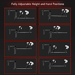 DeadEyeVR Obliterator - VR Magnetic Carbon Fiber Rifle Adapter Stock Controller Attachment Accessory for Virtual Reality with Sling - Rift S and Oculus Quest 2