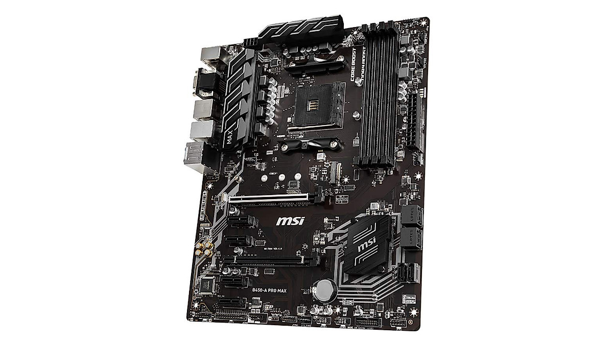 MSI B450-A Pro Max Motherboard - High Performance ATX