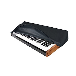 Dust Cover and Protector for MOOG SUB 37 / SUBSEQUENT 37 / LITTLE PHATTY / Stage II Synthesizer Keyboard [Antistatic, Water Resistant, Premium Black Fabric, Heavy Duty] by DigitalDeckCovers