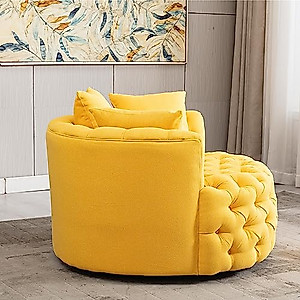 FANYE Oversized Power Lift Recliner Chair for Elderly W/Massage and Heat, 42.9", Yellow