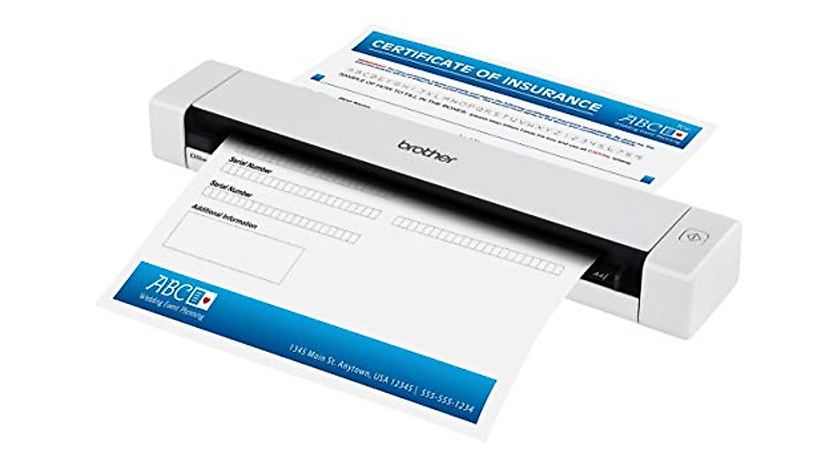 Brother DS-620 Portable Color Scanner - Fast & Compact Scanner