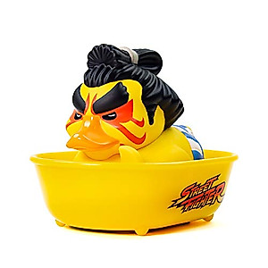 TUBBZ E. Honda Collectible Vinyl Rubber Duck Figure – Official Street Fighter Merchandise – PC & Video Games