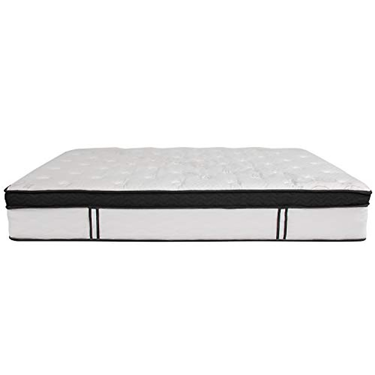 Flash Furniture Capri Comfortable Sleep 12 Inch CertiPUR-US Certified Memory Foam & Pocket Spring Mattress, Queen Mattress in a Box