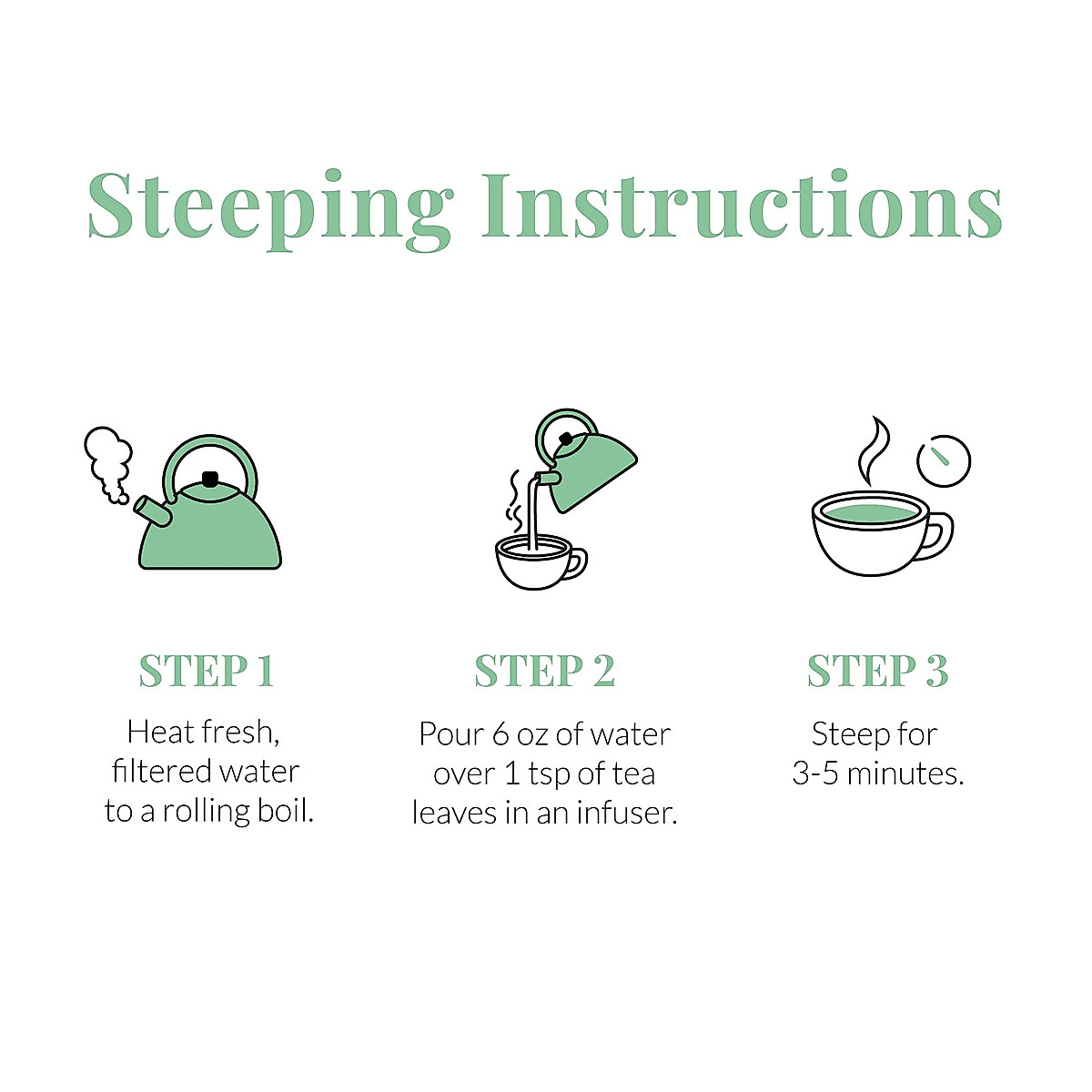 The Republic of Tea Blackberry Sage Full-Leaf Loose Black Tea, 3.5 oz Refill Bag | Steeps 50 Cups