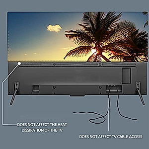 32-80Inch LCD TV Cover, Bright Colorful Dust Proof TV Screen Protector Indoor Bedroom Living Room Decoration Dust Cover/TV Cover / 40inch