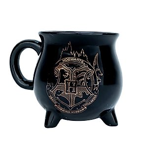 CULTUREFLY Harry Potter Mug Set in Gift Box with Sticker and Pin, Ceramic Coffee Mug, 12 oz.