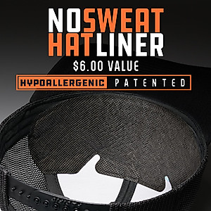 LARIX Trucker Hat - Tamarack Mountain, Heather/Black, NoSweat Hat Liner Included