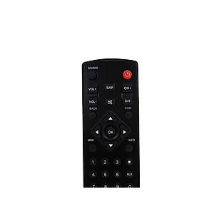 HCDZ Replacement Remote Control for Emerson NF601UD NF604UD LC195EM82 LC195EM87 SLC195EM8 SLC195EM82 LC200EM8 LC200EM8A LC200EM8G LED LCD HDTV TV