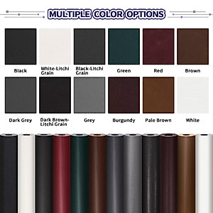 Leather Repair Patch Tape Kit, Self Adhesive Leather Repair for Furniture, Couch, Sofa, Car Seats,Office Chair,Vinyl Repair Kit.30inx16in