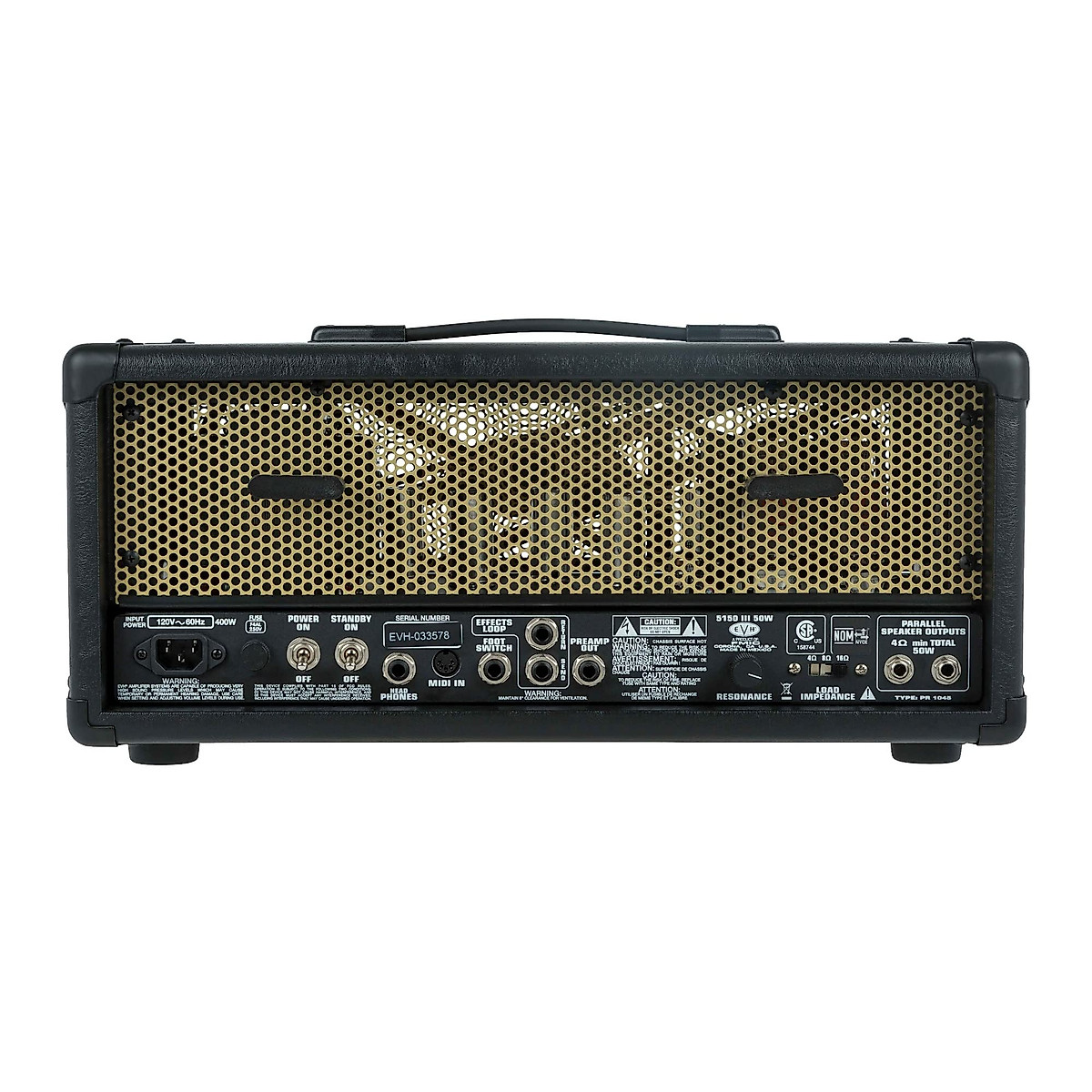 EVH 5150 III 50-Watt Head with EL34 Tubes