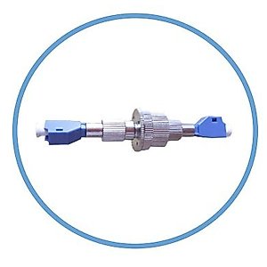 PacSatSales - Fiber Optic Variable Optical Attenuators - Single and Multi Mode dB Adjustable VOA (LC)