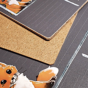 Cohas Hello World Newborn Baby Announcement Chalkboard Sign with Dinosaur Theme, 5 by 7 Inches, Green Marker