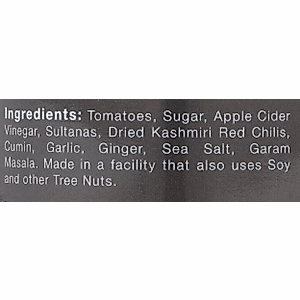 Le Bon Magot®, Tomato and White Sultana Chutney with Ginger & Garam Masala, 7 ounce - A Unique Spiced Raisin Jam