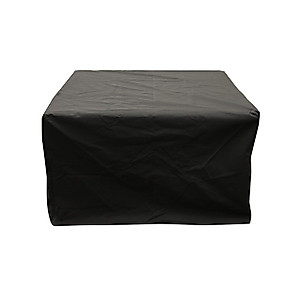 The Outdoor GreatRoom Company 44-Inch by 44-Inch Black Vinyl Cover for Fire Pit Tables
