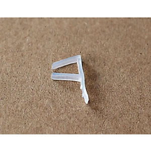 hokmly 120 Inch 10 Ft (Feet) Soft Shower Doors Sweep to Stop Leaks,Glass Door Seal Strip, Shower Silicone Seal Strip