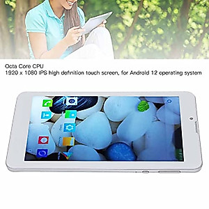 Hilitand Tablet 7 inch, 1920x1080p FHD IPS Screen, Octa Core PC WiFi Tableta with, 2GB RAM 32GB ROM, Dual Cameras, GPS, 3000mAh
