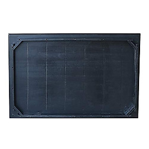 International Concepts Solid Wood Dining Table with Shaker Legs, 48 by 30 by 36-Inch, Black