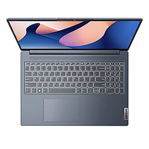 Lenovo 2023 IdeaPad Slim 5i 16" WUXGA IPS Touch Laptop 13th Intel 10-Core i7-1355U 16GB LPDDR5 512GB NVMe SSD Iris Xe Graphics HDMI WiFi AX USB-C w/DP Fingerprint Backlit KB Windows 10 Pro w/RE USB