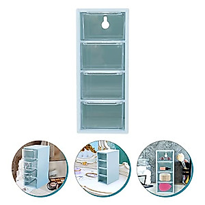 Cabilock Desktop Organizer Jewelry Storage Box Multi Layer Storage Container Desktop Storage Holder Storage Drawers