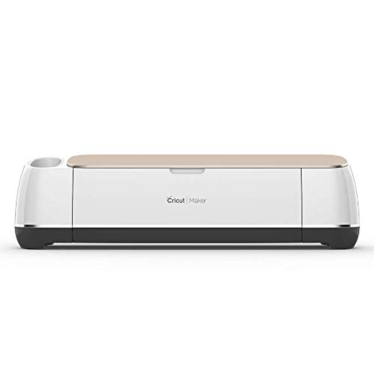Cricut Maker - Smart Cutting Machine - With 10X Cutting Force, Cuts 300+ Materials, Create 3D Art, Home Decor & More, Bluetooth Connectivity, Compatible with iOS, Android, Windows & Mac, Champagne