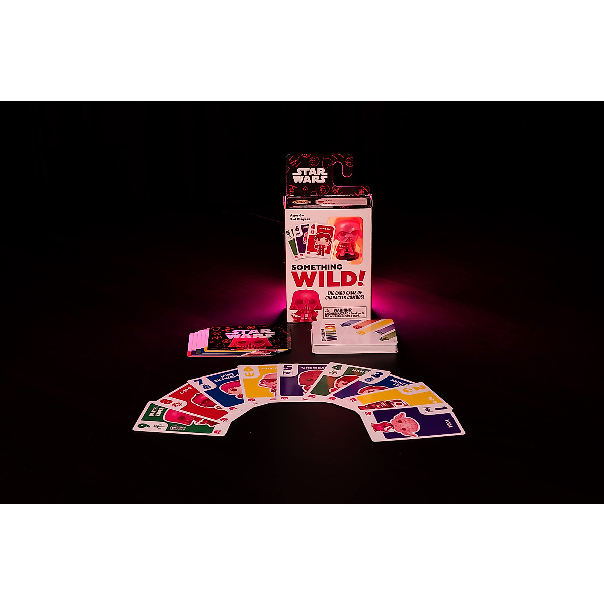 Funko Something Wild! Star Wars with Pink Darth Vader Pocket Pop! Card Game for 2-4 Players Ages 6 and Up