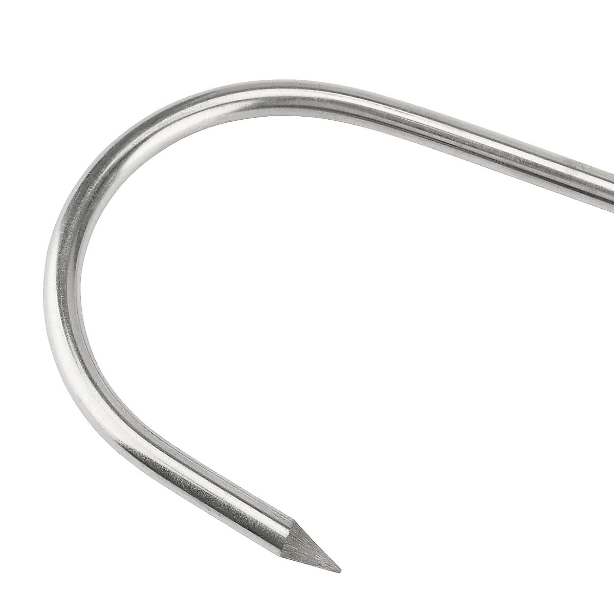 MAHIONG 40 PCS 6.3 Inch Meat Hooks, Stainless Steel S-Shaped Butcher Hook Smoking Hook Meat Processing for Hanging, Drying, BBQ, Chicken, Ribs