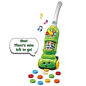 Leapfrog Pick Up and Count Vacuum, Green