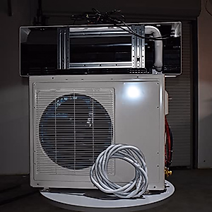 48V DC battery powered 2 Ton Mini Split Air Conditioner Heat Pump (2 Ton (24,000 BTU/h))