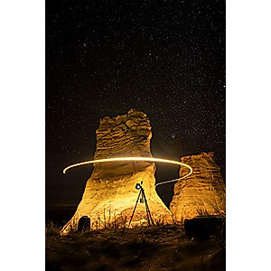 SLIK Pro AL-324DX w/SH-705E 3-Way Pan Head for Mirrorless/DSLR Sony Nikon Canon Fuji Cameras and More - Black (613-358)