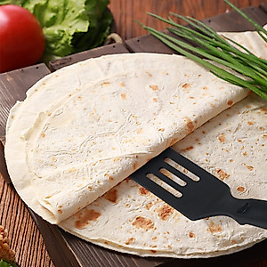 Professional Nylon Mini Spatula, Heat-Resistant Serving Spatula for Nonstick Pans, Durable Small Turner for Brownies, Fried Eggs, Cakes, Lasagna or Cookie, Pie etc.