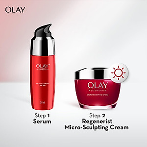 Olay Regenerist Advanced Anti-Ageing Micro Sculpting Serum + Intense Hydration With Hydra Firming Complex, Skin Cream, 50ml by Olay