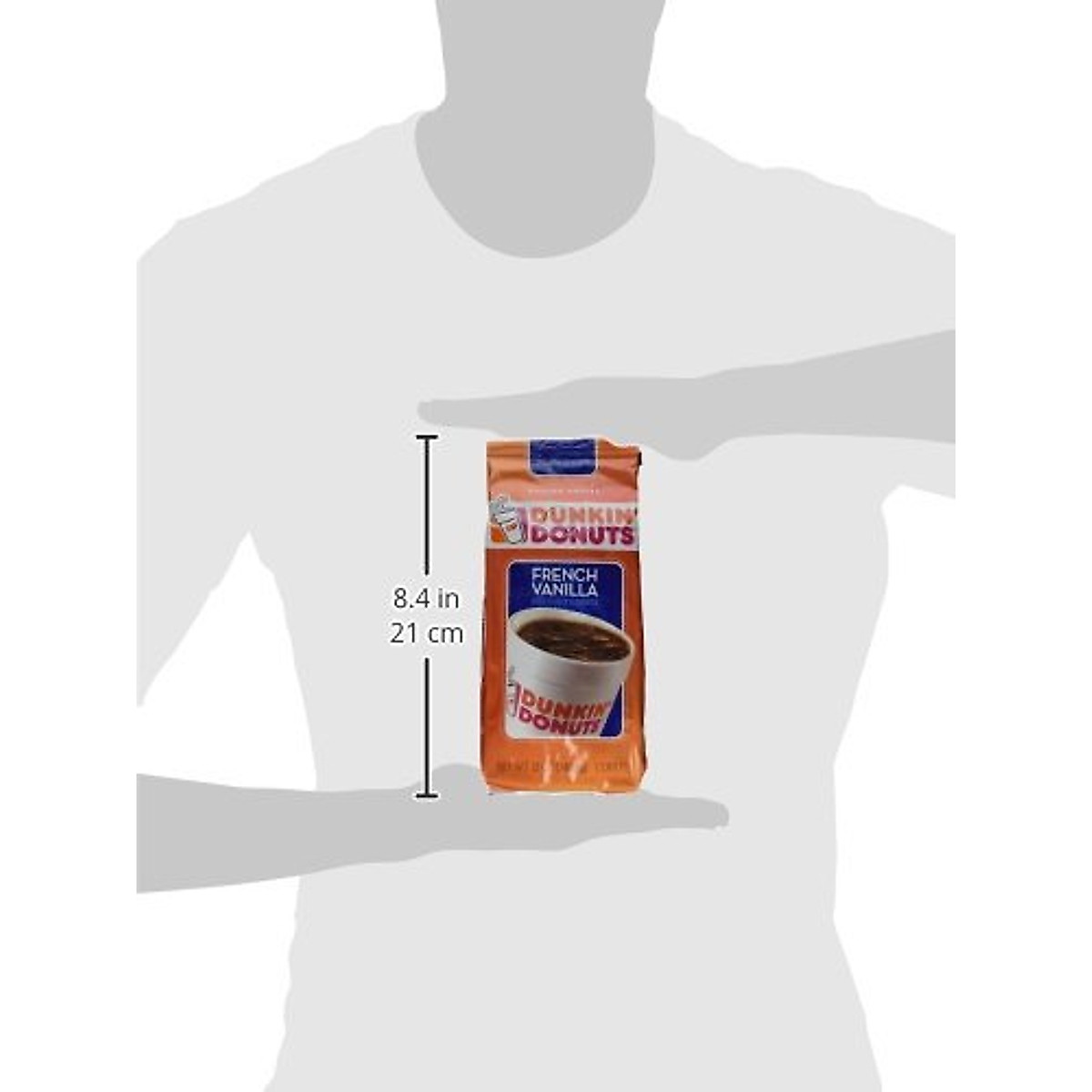 Dunkin' Donuts French Vanilla Ground Coffee, 12 oz