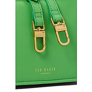 NIASINA Bow Detail Mini Cross Body Bag, Green