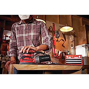 CRAFTSMAN Random Orbit Sander, 3-Amp, Corded (CMEW231)