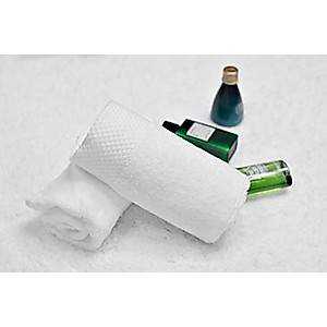 Face Towel White Washcloths Quick-Dry, Highly Absorbent, Soft Feel Face Towels, Premium Quality Flannel Face Towel 2 Pieces Pack